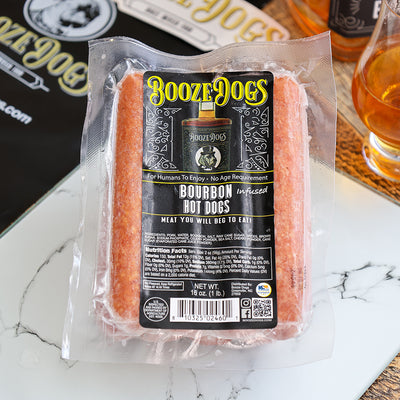 Liquor-Infused Hot Dogs - Rum, Gin, & Bourbon Flavored Hot Dogs